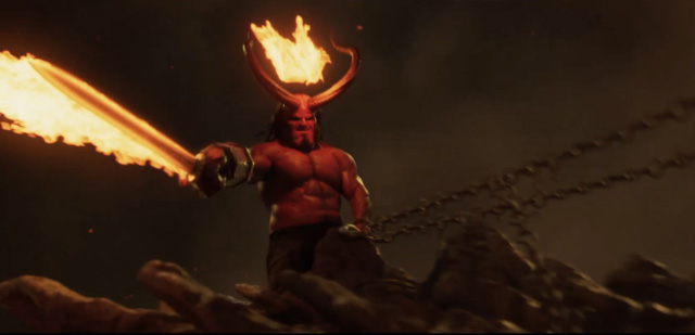 HELLBOY Raises Some Hell & Rides A Demonic Dragon In A Pair Of Very ...
